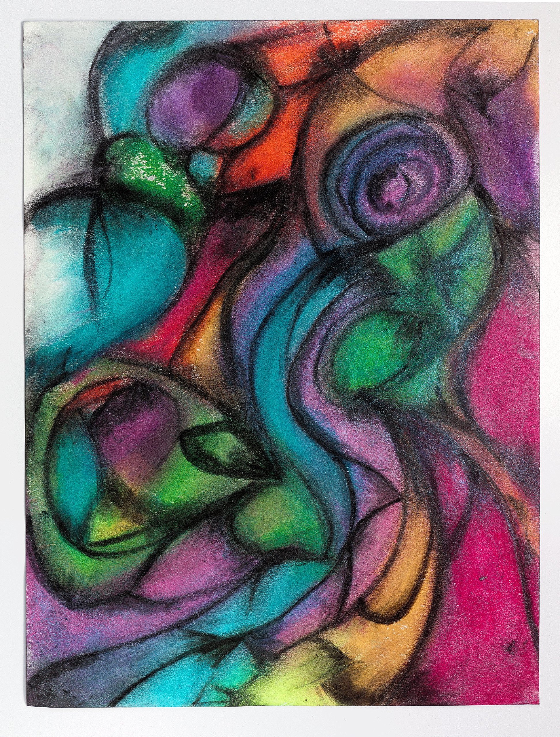 Faber-Castell Gelatos Colors Set, Iridescents - Water Soluble Pigment Crayons - 15 Iridescent Colors