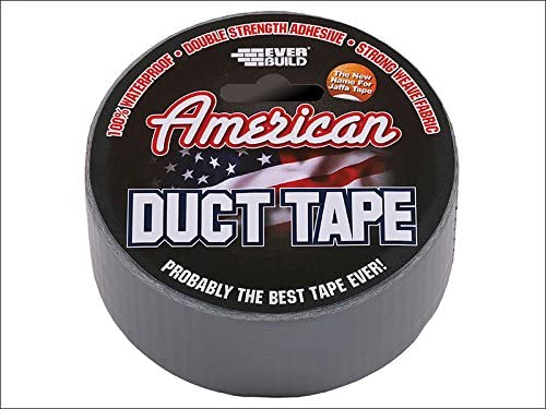 Everbuild USDUCTSV25-EBD American Duct Tape Silver 50 mm x 25 m