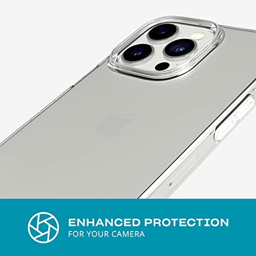 tech21 iPhone 14 Pro Max Evo Lite – Thin and Clear Shock-Absorbing Phone Case with 8ft Multi-Drop Protection