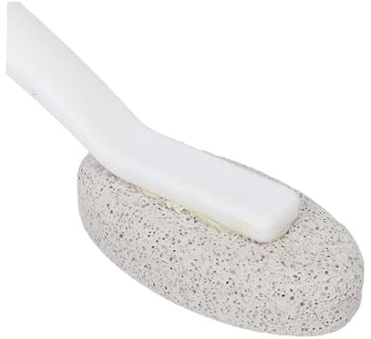 Efficient Toilet Bowl Cleaner with Pumice Stone Brush - Hard Water Wand Scouring Stick & Remover - Powerful Bathroom Cleaning Solution-size1