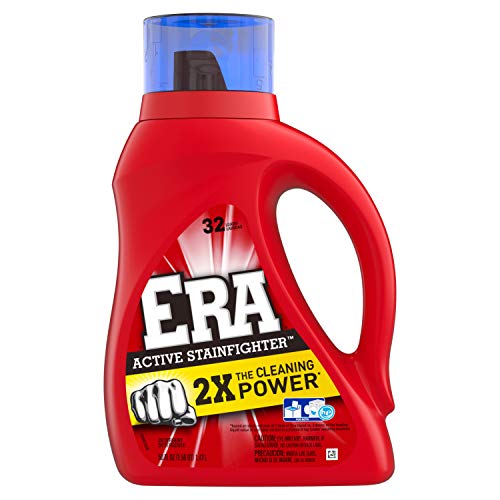 Era 2X Ultra Active Stainfighter Formula Regular Liquid Detergent, 50 fl oz (thomaswi)