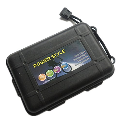 e5e10 Broadhead Case Holds 6Black Plastic Portable Box for Arrowheads (Holds 6)