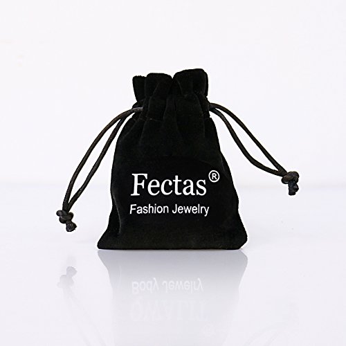 FECTAS Nipple Rings Shields Piercing Barbells Set 316L Stainelss Steel Nipple Barbell for Women 14G 4 Pairs
