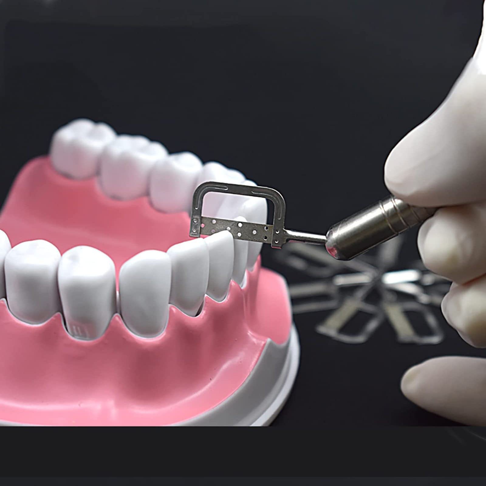 MASKIS Interproximal Enamel Reduction Kit,Orthodontic Interproximal Stripping Kit, Orthodontic Stripping Blades for Reciprocating Strip Interproximal Enamel Reduction