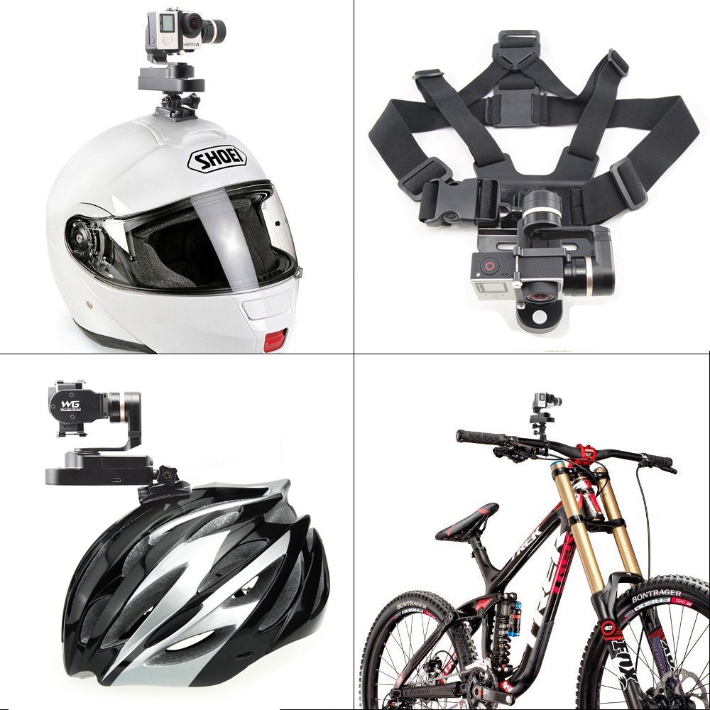 Feiyu Tech FY-WG 3-Axis Wearable Gimbal Stabilizer for Gopro Hero 4, 3+ and 3 (Does Not fit Gopro 5 or Gopro Session 4)