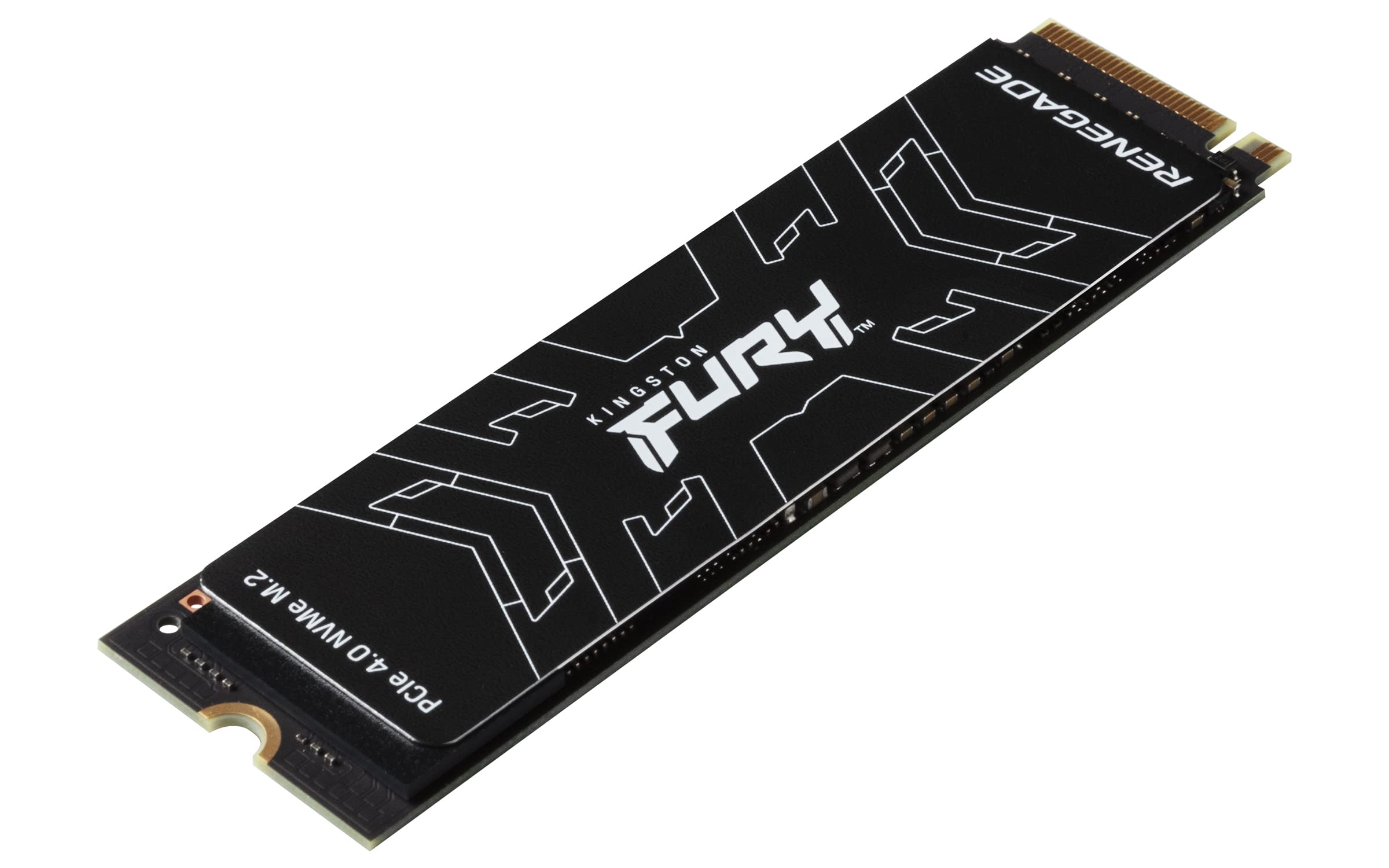 Kingston Fury Renegade 1TB PCIe Gen 4 NVMe M.2 Internal Gaming SSD Fury Beast 32GB (2x16GB) 5200MT/s DDR5 CL40 Desktop Memory Bundle