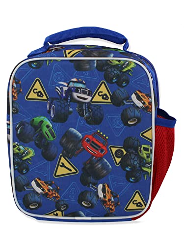 Nickelodeon Blaze and the Monster Machines Boys Girls Soft Insulated School Lunch Box (One Size, Blue)