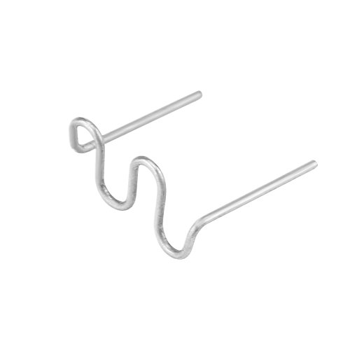 Plastic Repair Staples,Hot Staples Stainless Steel Plastic Stapler for Car Bumper Stapler Repair Welder 100pcs 0.8mm Auto Bumper Repair Pre Cut Welding Staples Repair Tool Kit