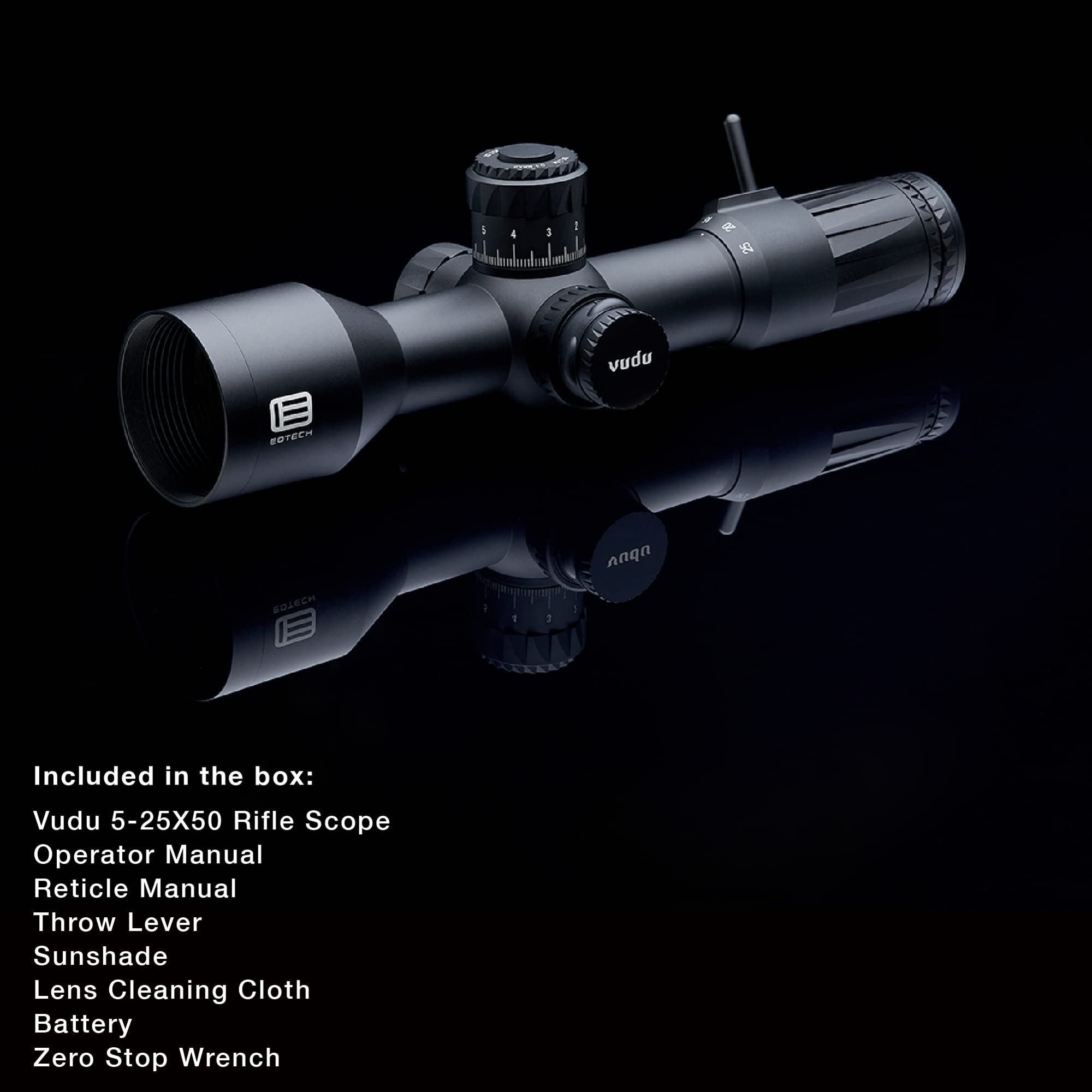 EOTECH Vudu 5-25x50mm Precision Rifle Scope
