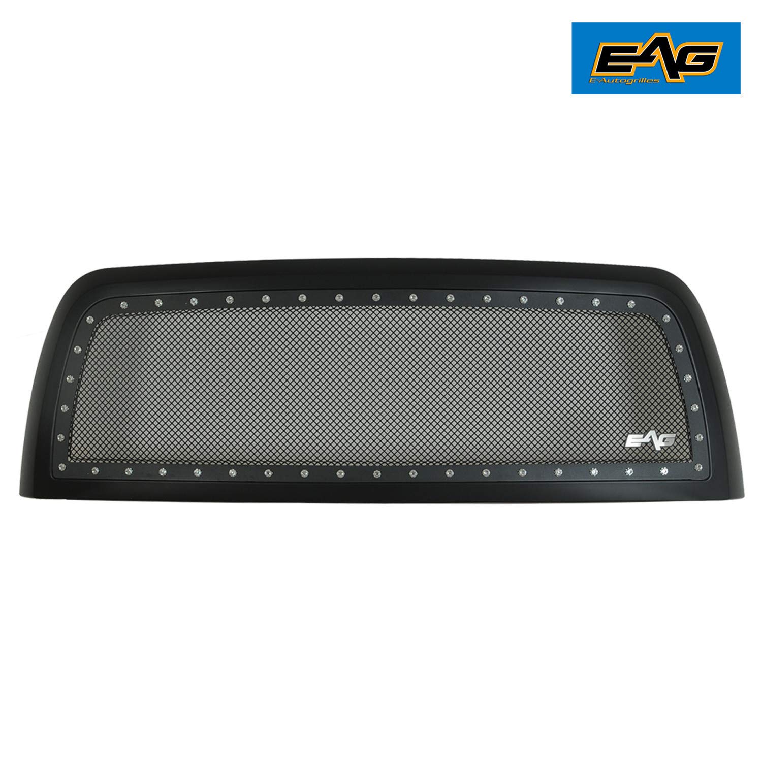 EAG Rivet Stainless Steel Wire Mesh Grille Fit for 2010-2012 Ram 2500/3500