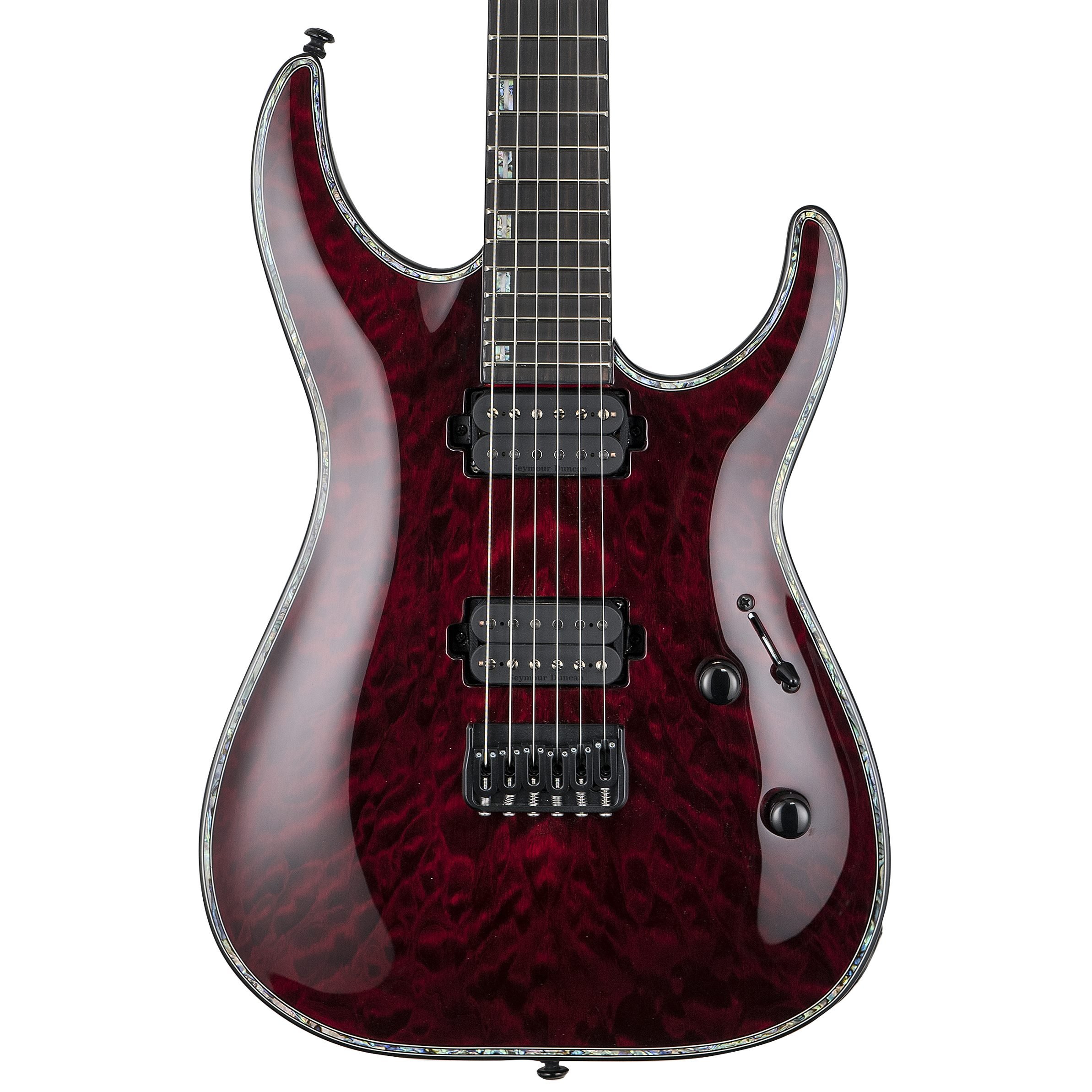 ESP LTD H-1001 Electric Guitar, See Thru Black Cherry