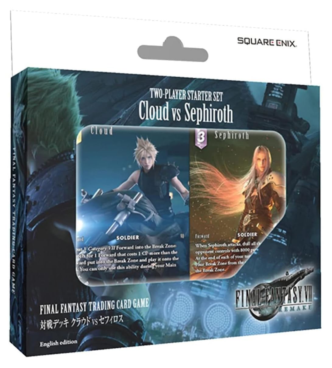 Final Fantasy TCG Cloud VS Sephiroth Two Player Starter Decks Set (74629)