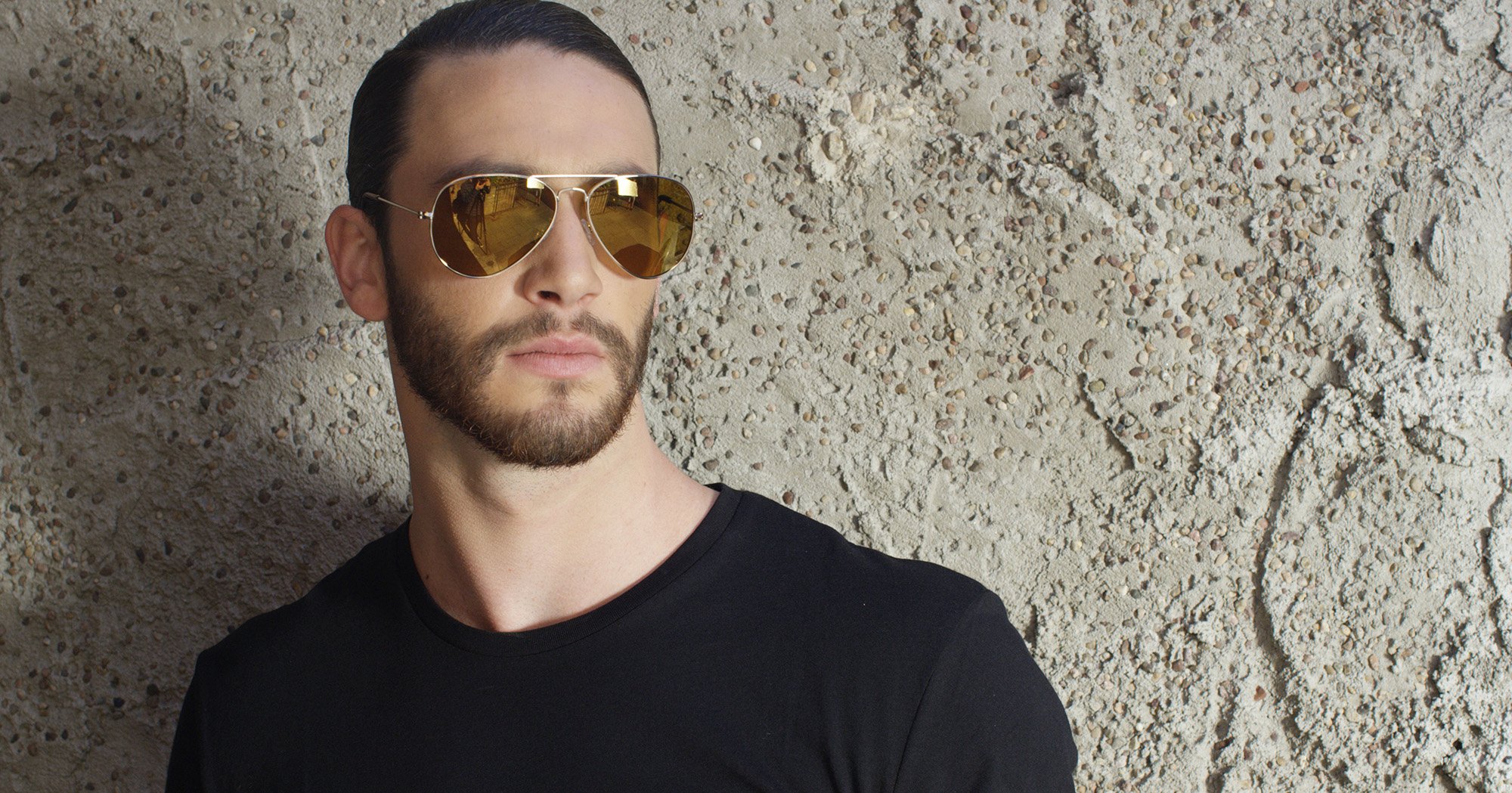 Eagle Eyes Classic Aviator Sunglasses -Silver Stainless Steel Frame (58mm), Polarized Lenses