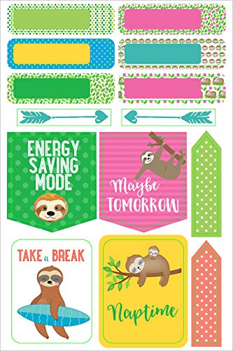 Essentials Sloth Planner Stickers (over 160 stickers!) (Essentials Planner Stickers)
