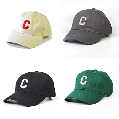 Fashion Baby Baseball Cap Children's Cap Spring and Autumn Boy's Cap Girl's Visor Sunscreen Baby Hat (Black, One Size)