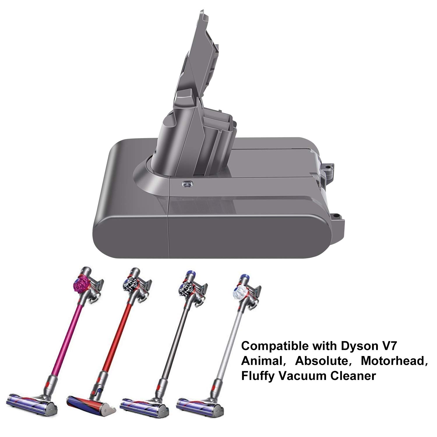 Fancy Buying CO. Upgraded 4600mAh Replacement Battery for Dyson V7 Animal V7 HEPA V7 Motorhead Pro V7 Trigger V7 Car+Boat V7 Absolute V7 HEPA V7 Handheld Vacuum Cleaners Cordless