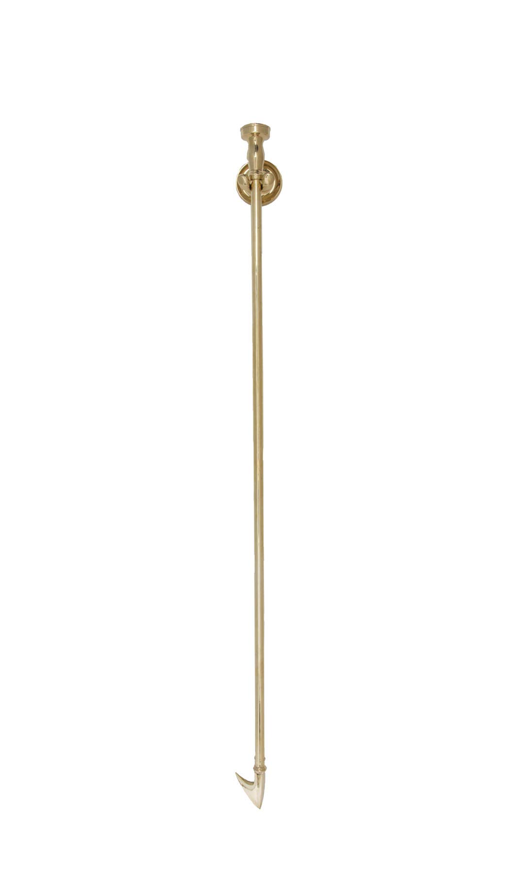 Jefferson Brass Virginia Brass Blow Poker with Mounting Hook