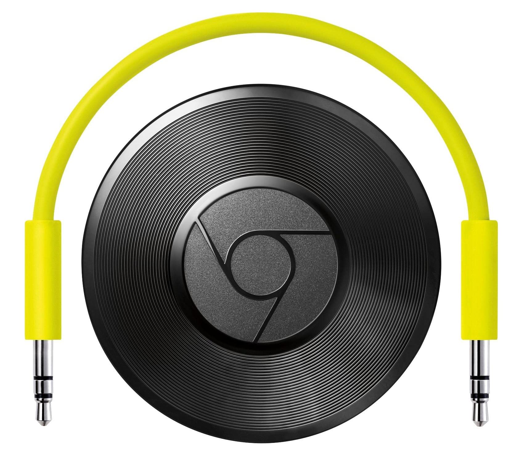Google Chromecast Audio - Gloss Black, J42R-UXGA (Renewed)
