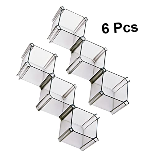 Zerodeko Desk Drawer 12 Pcs Plastic Organizer Box Underwears Storage Box Desk Storage Holder Desk Storage Box Storage Container Bra Sock Travel Grey Partition Socks Storage Container