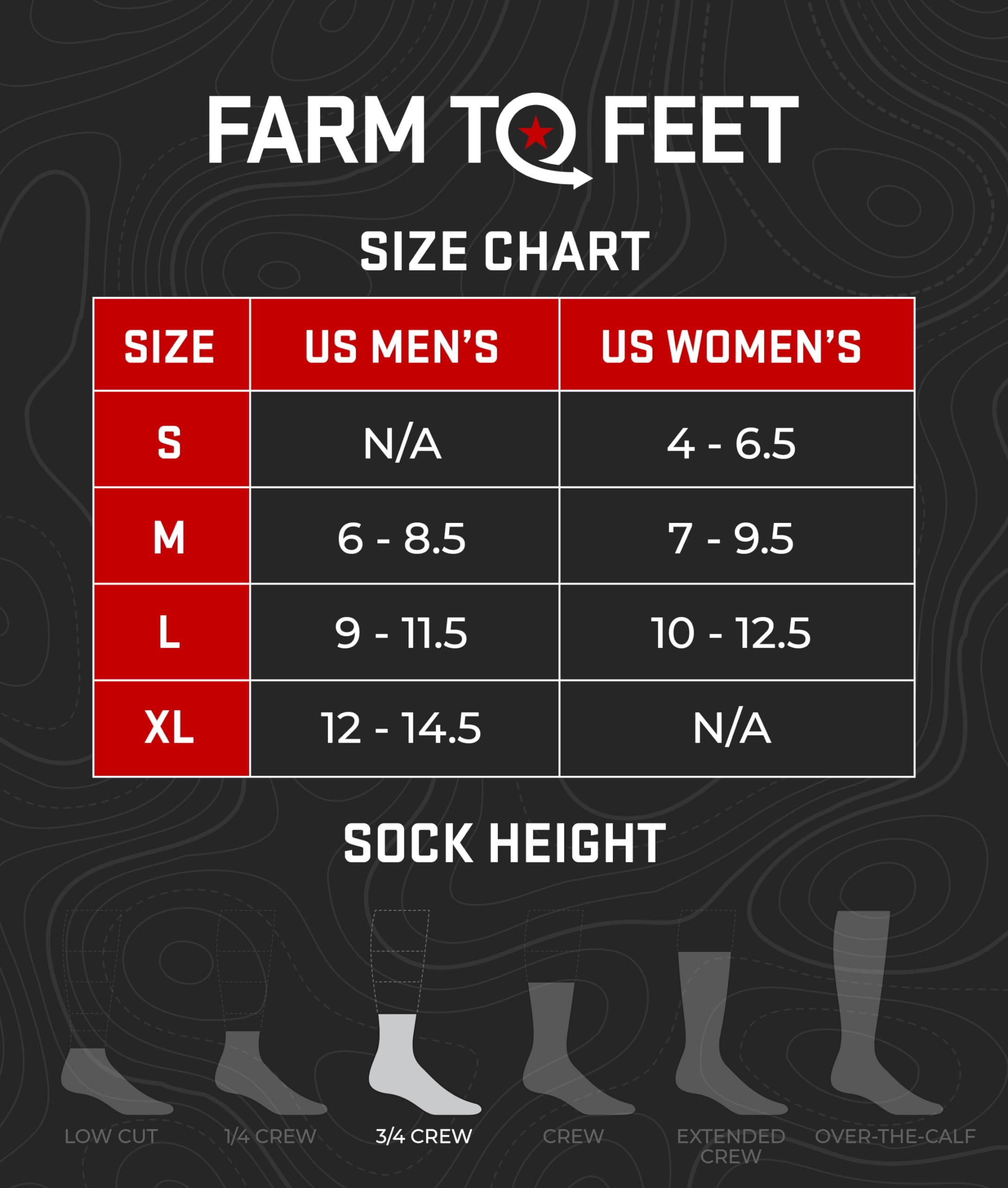 Farm to Feet Unisex Flagstaff Light Cushion Trail Lightweight 3/4 Crew Socks, Driftwood, Medium