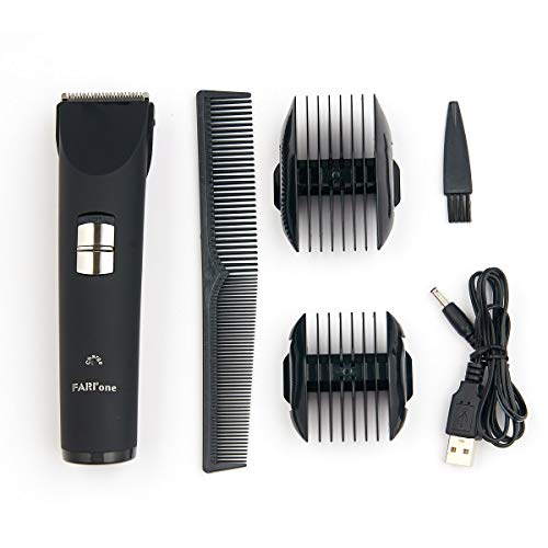 FARI Beard Trimmer for Men, Cordless Electric Hair Clippers with USB Charging