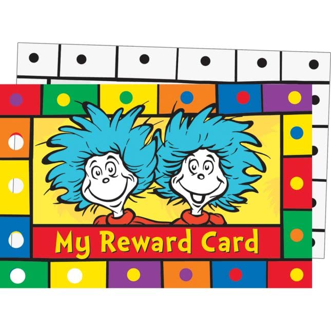 Dr. Seuss™ Reward Punch Cards - 36 Cards