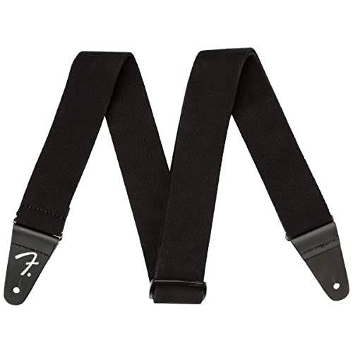 Fender SuperSoft Guitar Strap, 2in, Black