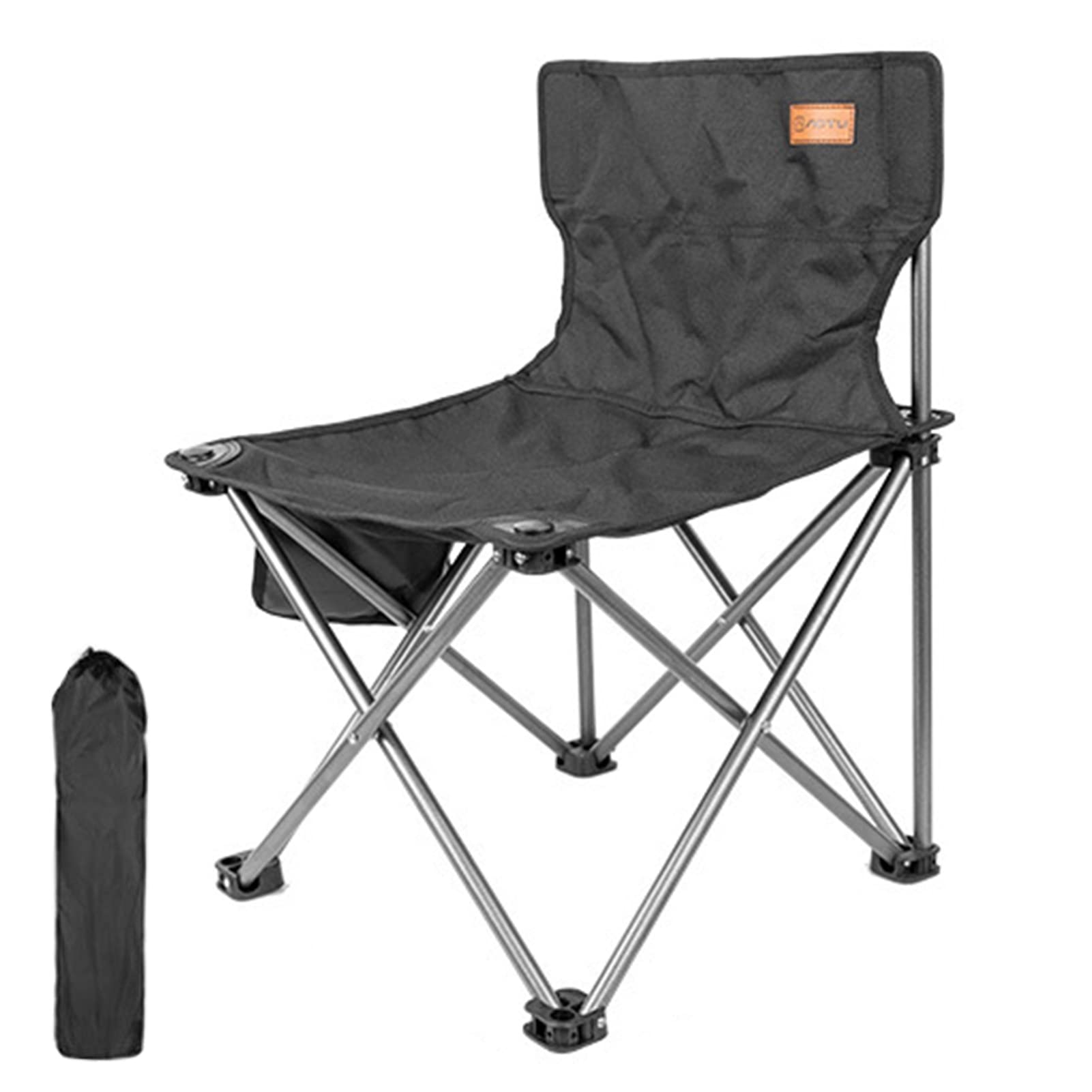 LIXADA Portable Folding Camping Chair with Carrying Bag for Outdoor Camping Hiking Fishing Picnics
