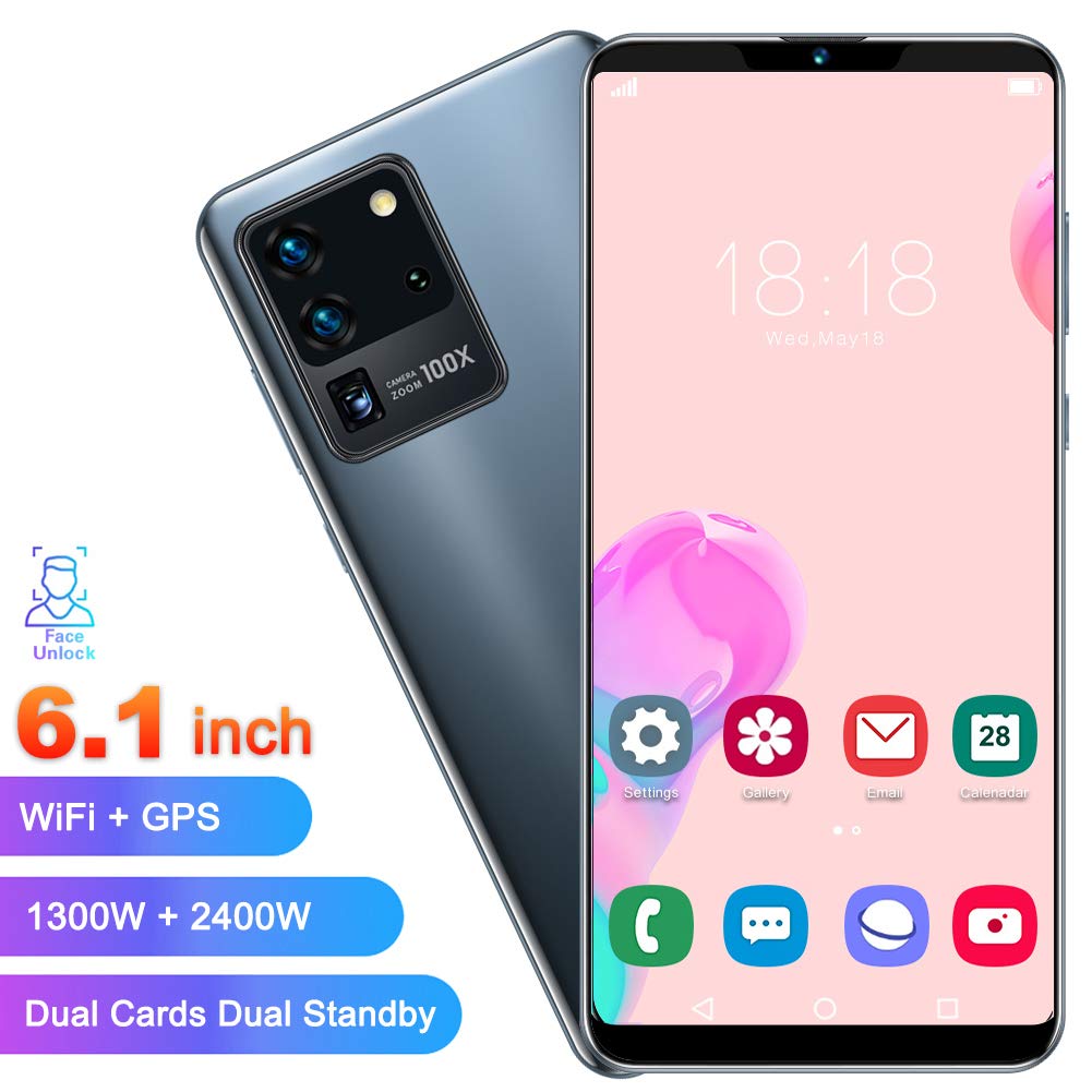 gostcai 6.26 inch S21U HD High-Definition Full-fit Water Drop Screen Smartphone,480 * 1014 Pixels,Face Identification,5-Point Touch Screen,Smart Wake-up,Beauty Camera,200W+200W Dual Camera