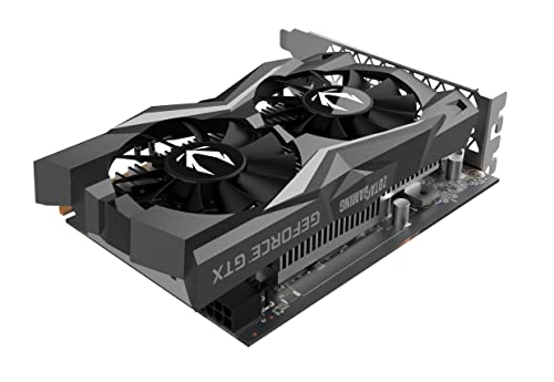 ZOTAC Gaming GeForce GTX 1650 AMP CORE 4GB GDDR6 128-bit Gaming Graphics Card, Super Compact, ZT-T16520J-10L
