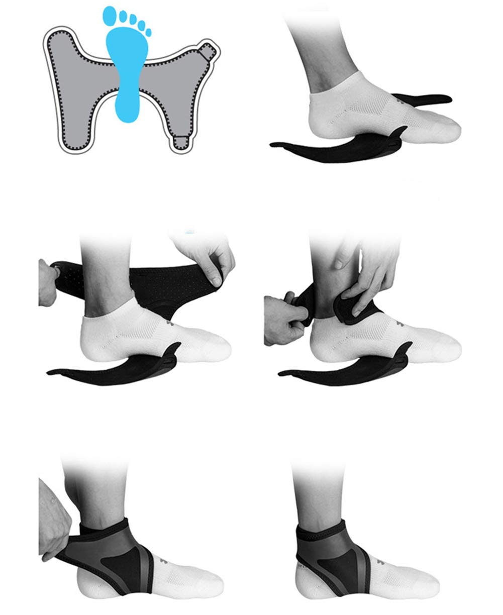 EverNight Integer Pressure Ankle Support, Foot Stabilizer Protection Splint,Ligament Damage, Injury Recovery
