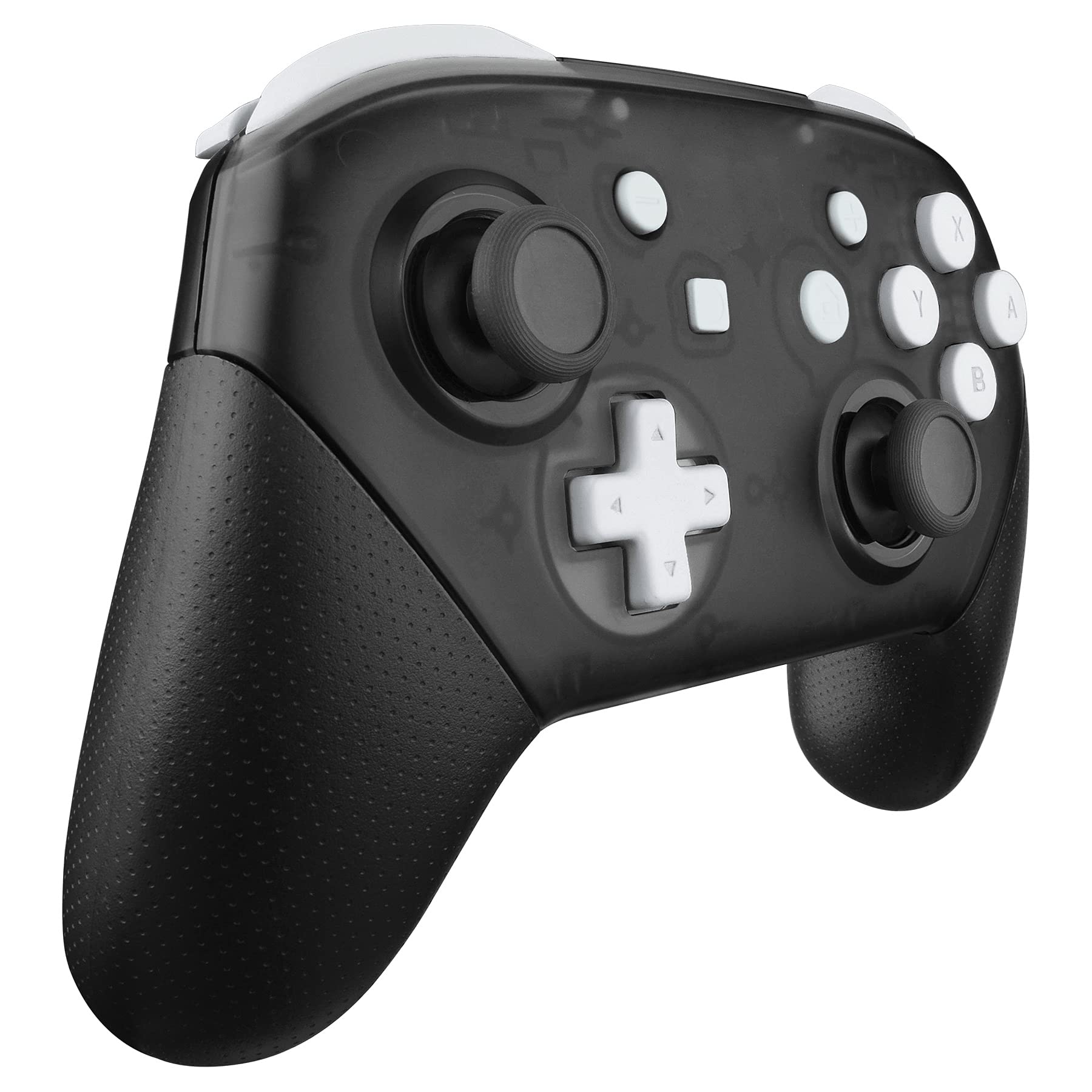 eXtremeRate White Repair ABXY D-pad ZR ZL L R Keys for Nintendo Switch Pro Controller, DIY Replacement Full Set Buttons with Tools for Nintendo Switch Pro - Controller NOT Included
