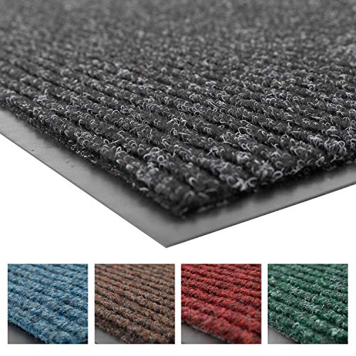 Notrax 109 Brush Step Entrance Mat, 4' x 6', Charcoal (109S0046CH)
