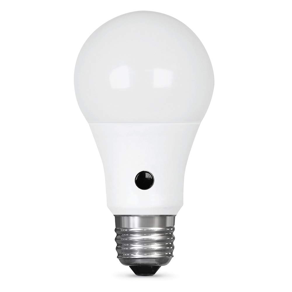 Feit Electric LED A19 with an E26 Medium Base Light Bulb - 60W Equivalent - 15 Year Life - 800 Lumen - 2700K Soft White, 4-Pack