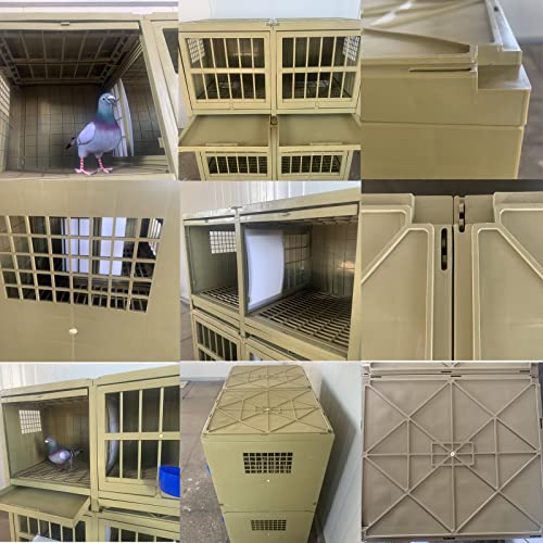 Pigeon Cage Breeding Cage for Pigeon Pairing Cage Bird Cage Pigeon Nest Box Carrier Combination Package Nest Nest Rest and Pairing