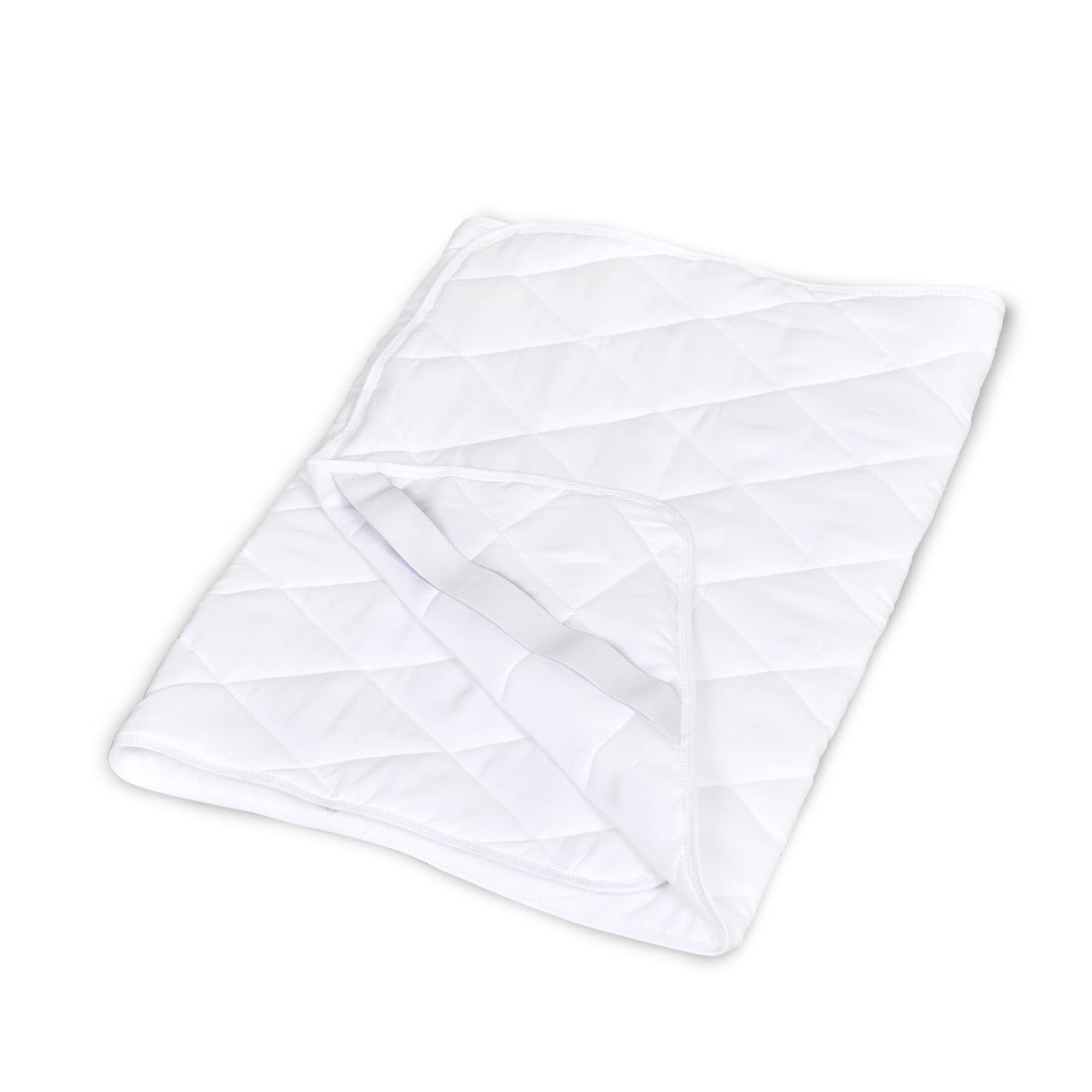 KRAND Cot Sheet for Stackable Daycare Cot in Preschool Nursery and Preschool Easy Assembly with 4 Elastic Band (1 Pack, 52" x 22")
