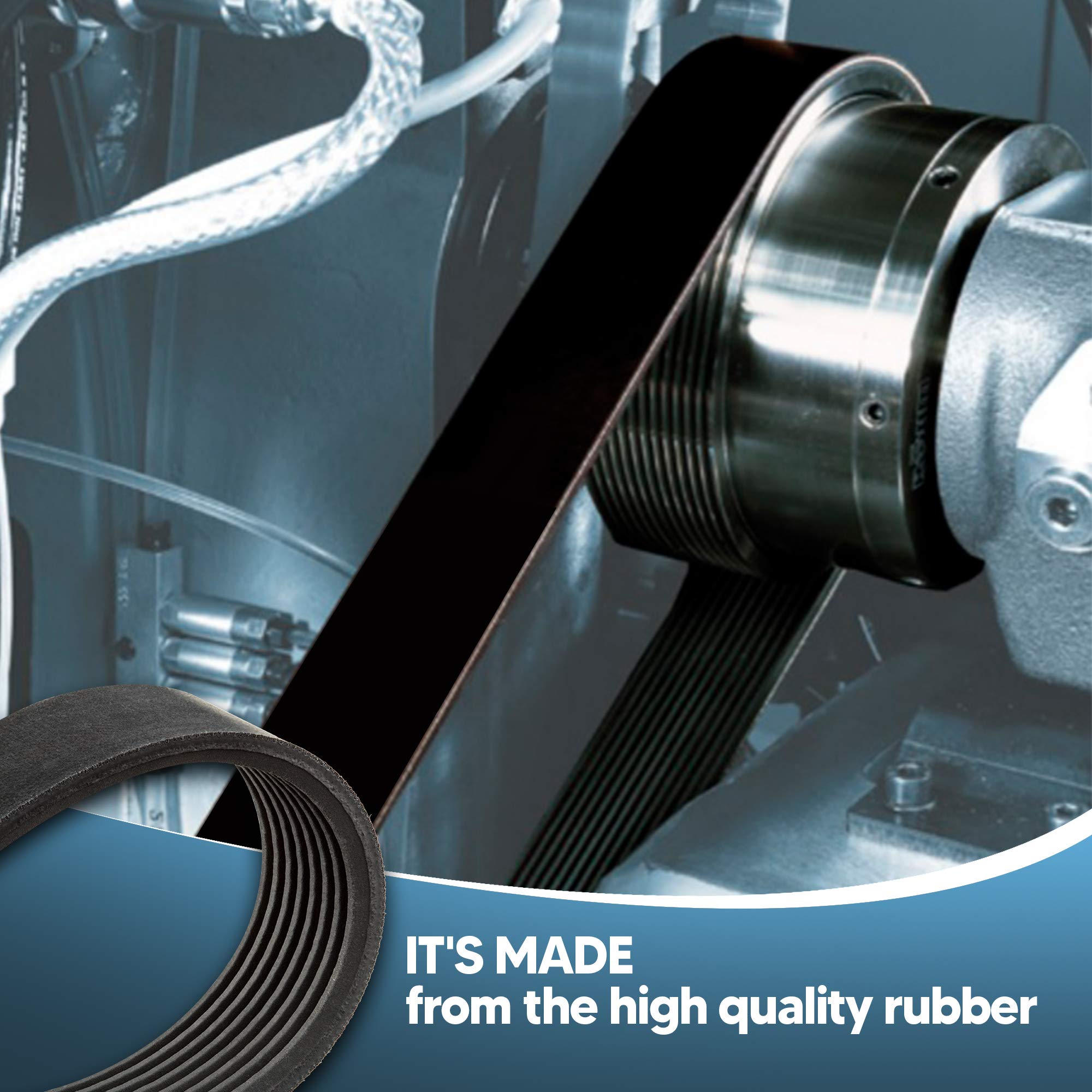 Drive Belt For - SEARS CRAFTSMAN 11324350 BAND SAW - High Strength Rubber Belt
