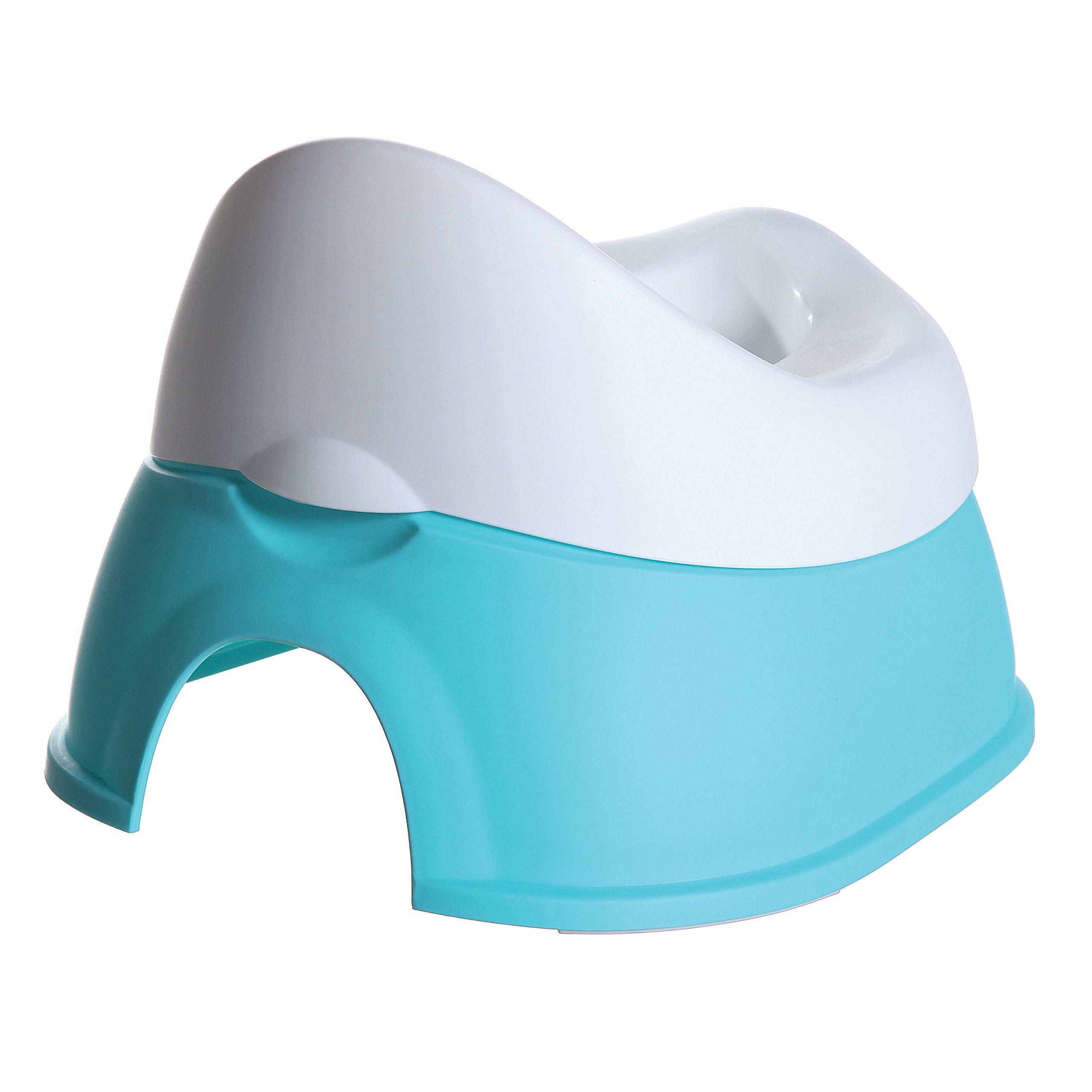 Dreambaby EZY-Potty - Toddler Potty Training Toilet Seat with Removable Bowl and Splash Guard, Aqua