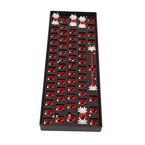 Mechanical Keyboard DIY Set, Support Wireless 2.4G Modular Mechanical Gaming Keyboard BT 3.0 5.0 Wide Compatibility ABS Shell Type C Wired for Office