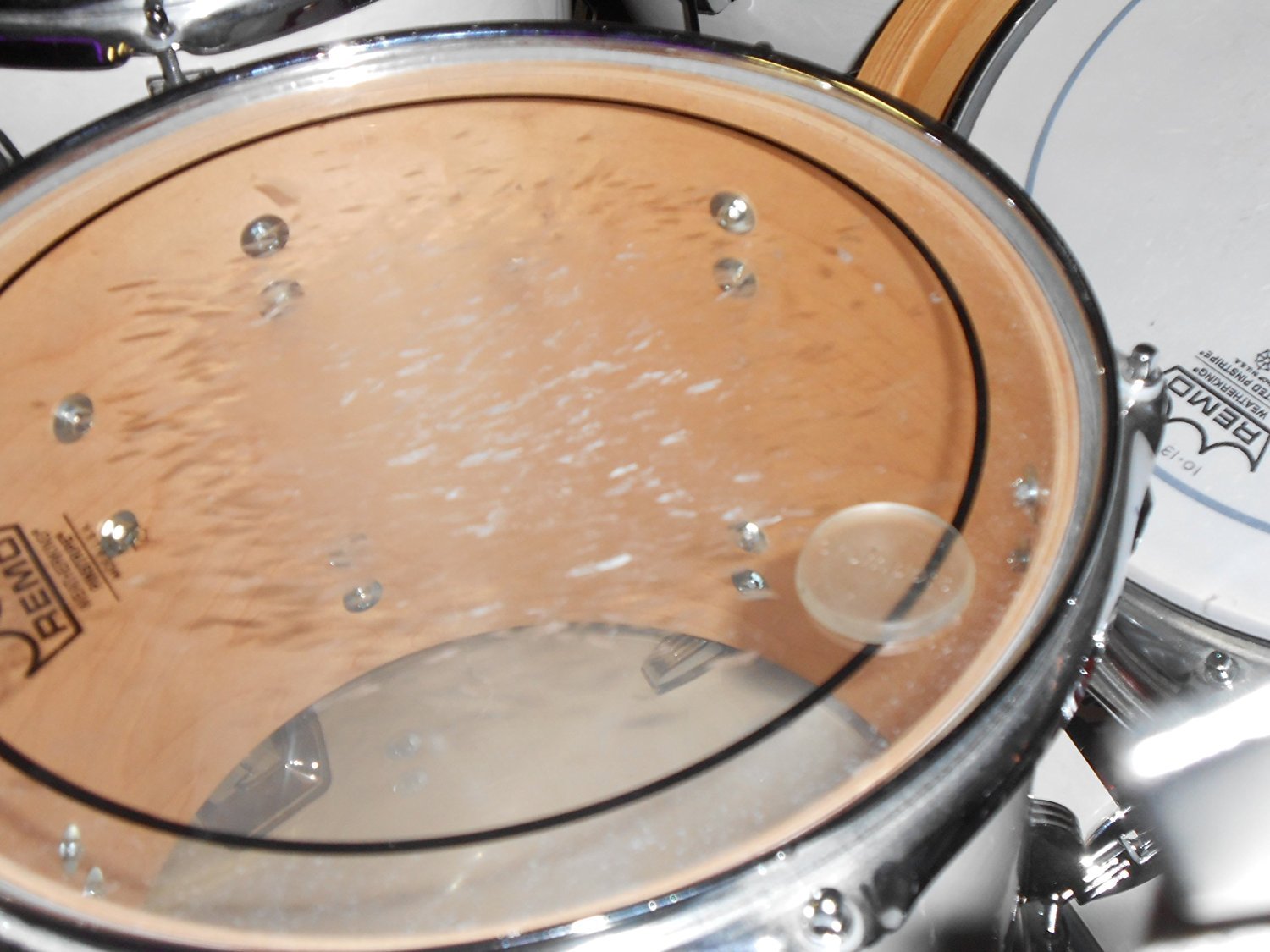 Drumdots - Drum Dampening Control that Reduces the Over-Ring Without Changing the Tone of your Drum - 2 Pack