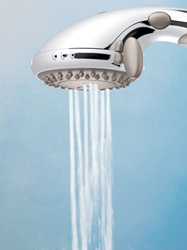 Moen Home Care Chrome Multi-Function Handheld Shower with Pause Control, DN8001CH