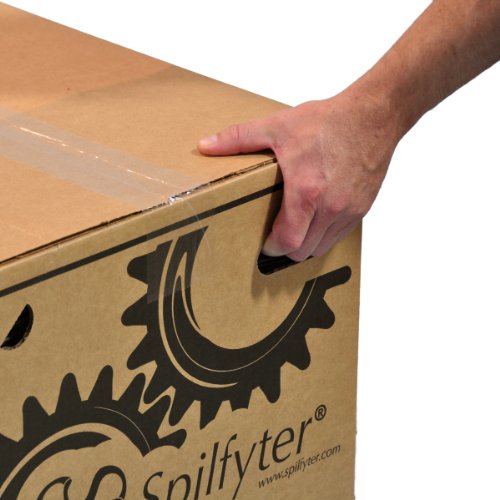NPS Spilfyter B005BI50DS Universal Sorbent MRO Single Weight Absorbent Pad, 18" Length, 16" Width, Gray, Pack of 200