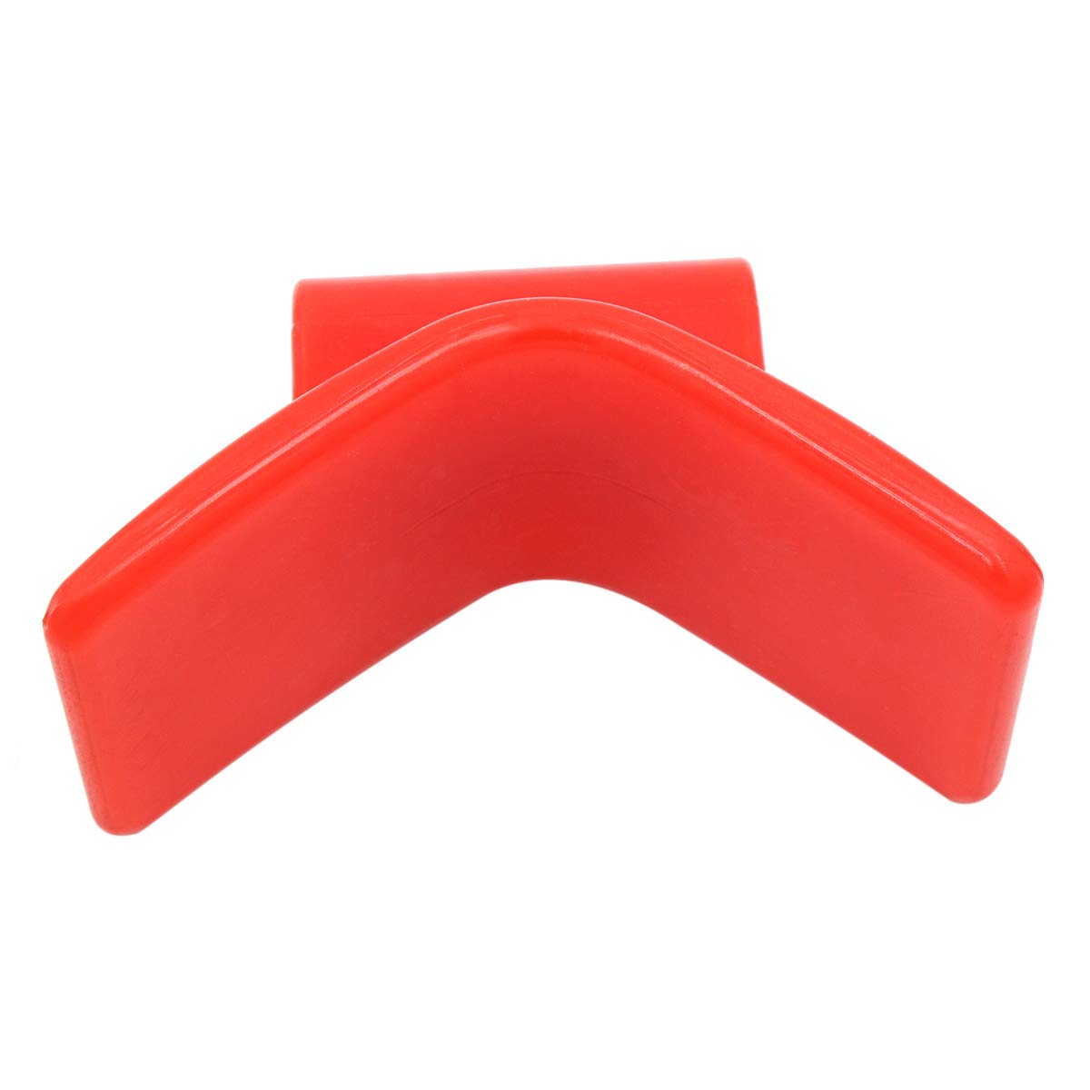 GHmarine Yellow Orange Bow Stop Roller 3" Polyurethane 'V' for Boat Trailer Non Marking