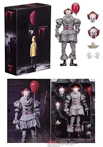 LKCOZSM Action Figure IT - 7" Scale - Ultimate Pennywise (2017) Generation