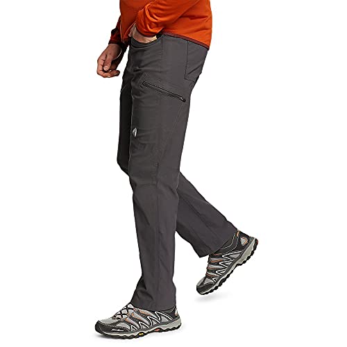 Eddie Bauer Men's Rainier Pants, Dark Smoke, 32/30