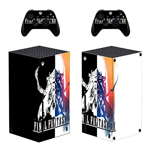 FELIPE SEIJI KUBA Vinyl Skin Sticker Cover Decal for Microsoft Xbox Series X Console and Remote Controllers RPG Game HD Printing