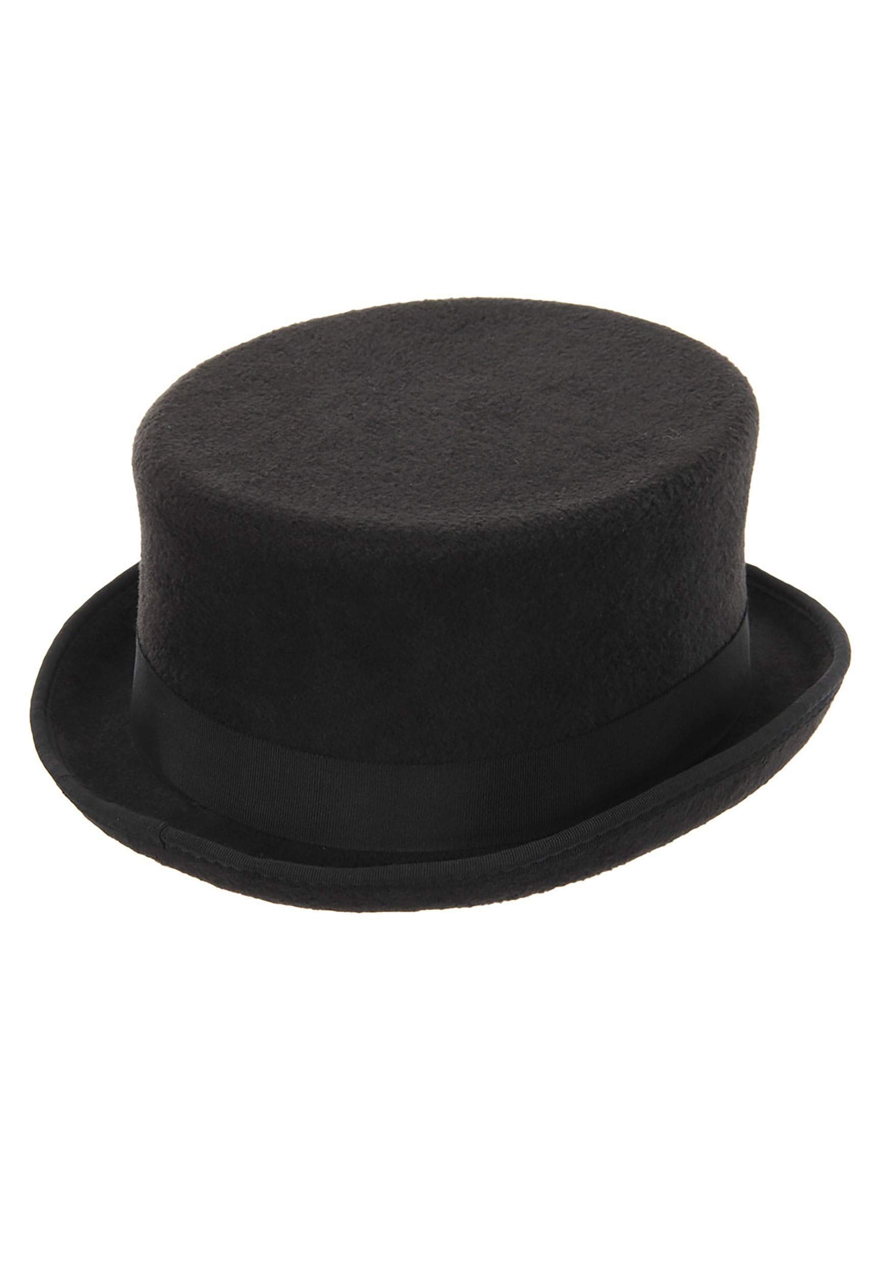 elope John Bull Vintage Steampunk Low Profile Black Top Hat Standard