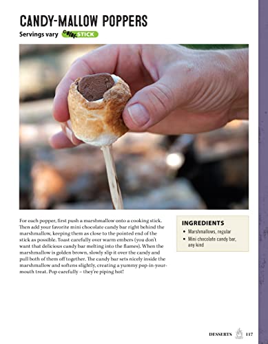 The New Campfire Cookbook: Pie Iron Sandwiches and Kebabs Plus Easy to Make Sauces, Dips, and Spreads (Fox Chapel Publishing) Over 100 Recipes - Breakfast, Grilled Cheese, S'Mores, Seafood, and More