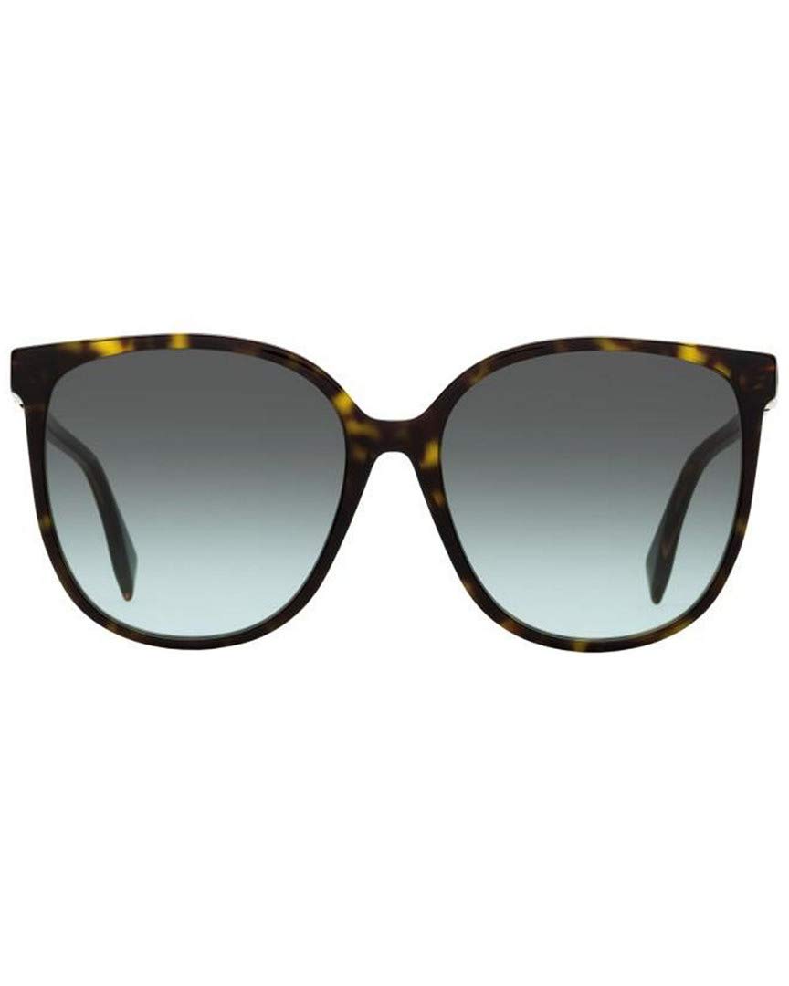 Fendi FF0374/S 086 Dark Havana FF0374/S Round Sunglasses Lens Category 2 Size 5