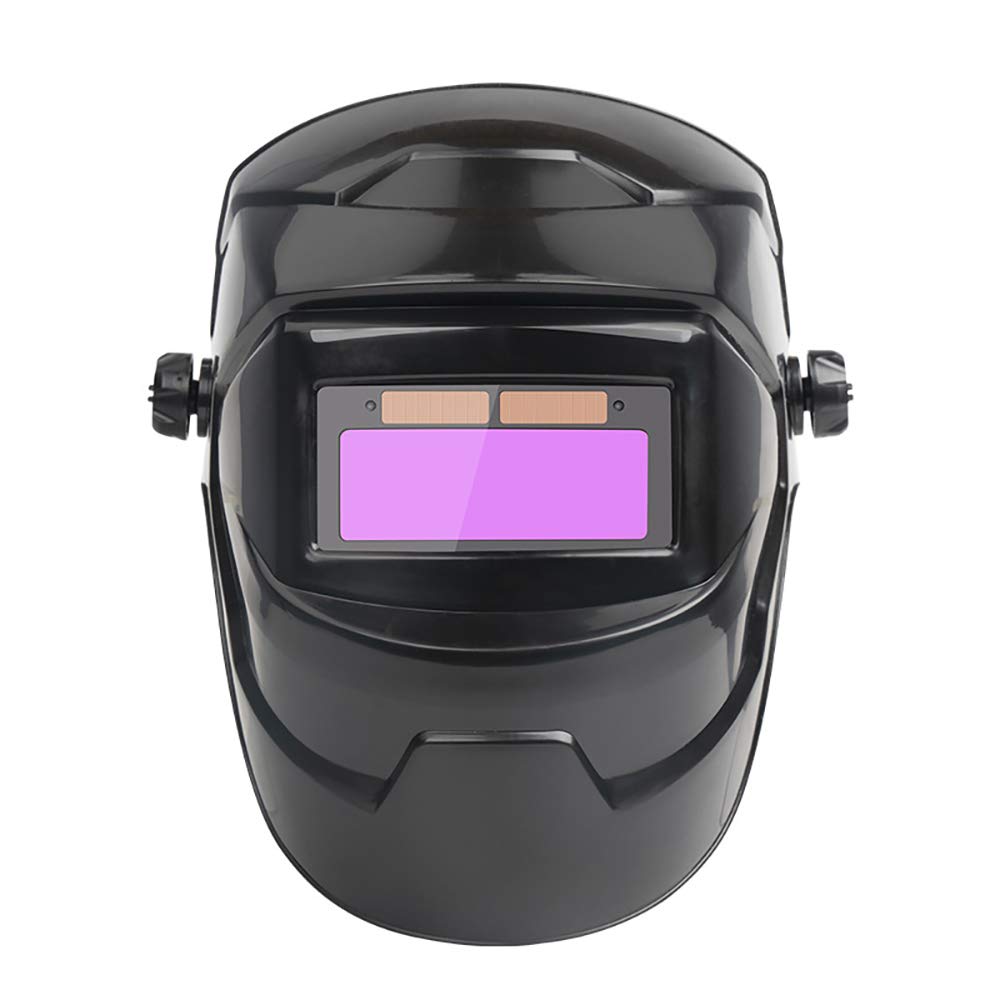 Large Viewing Screen Welding Mask, DEECOZY True Color Solar Automatic Dimming Color Changing Head-Mounted Welding Mask for Grinding Welder